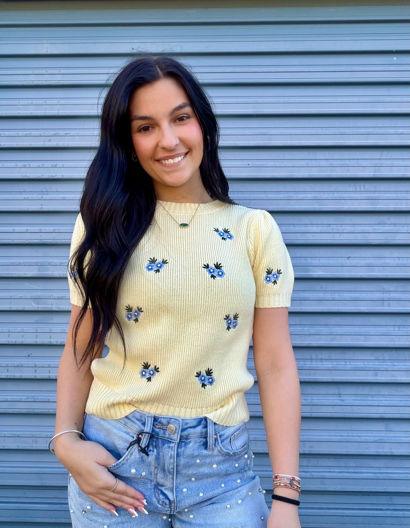 Poppy Petal Stitch Sweater – bellstboutique